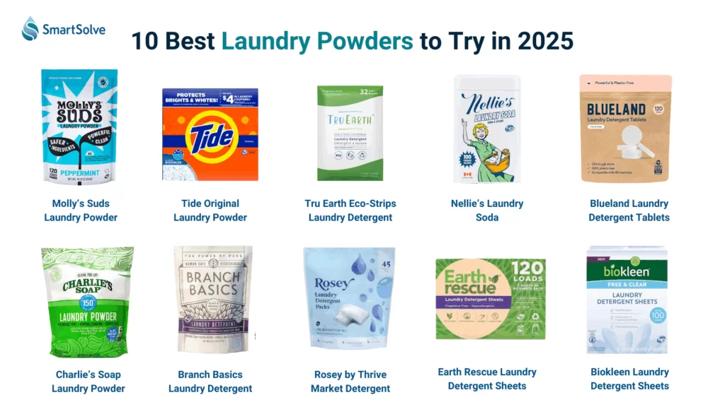 10 Best Laundry Powders to Try in 2025 | SmartSolve