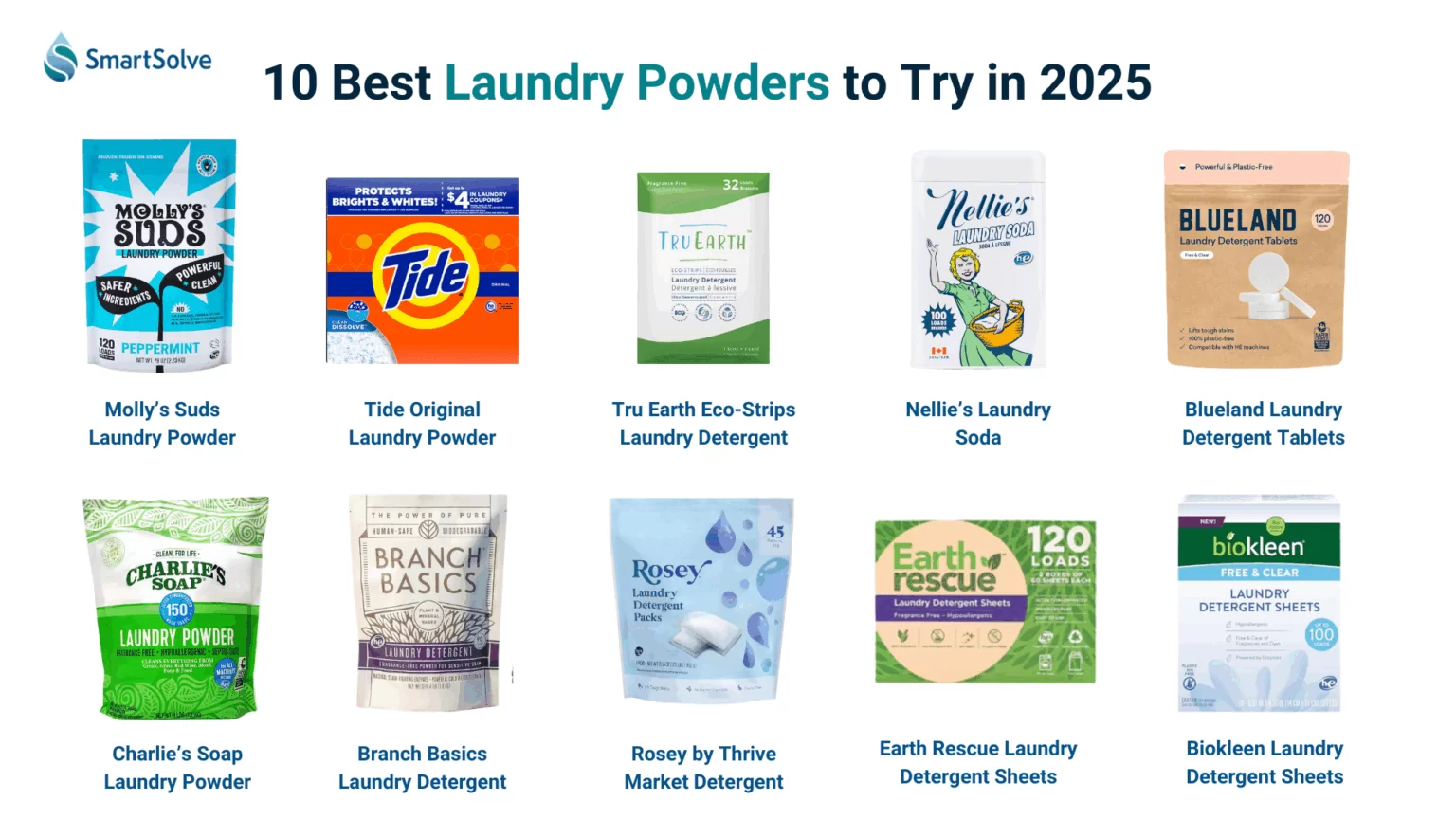 10 Best Laundry Powders to Try in 2025 | SmartSolve